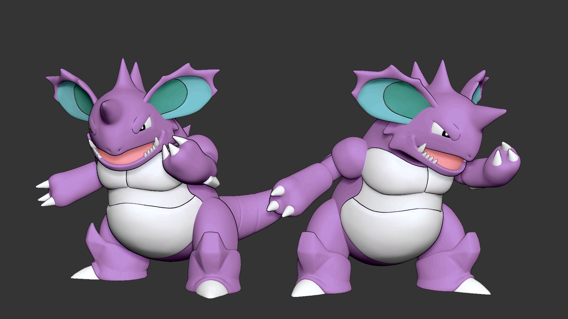 Nidoking And Nidoqueen Wallpaper