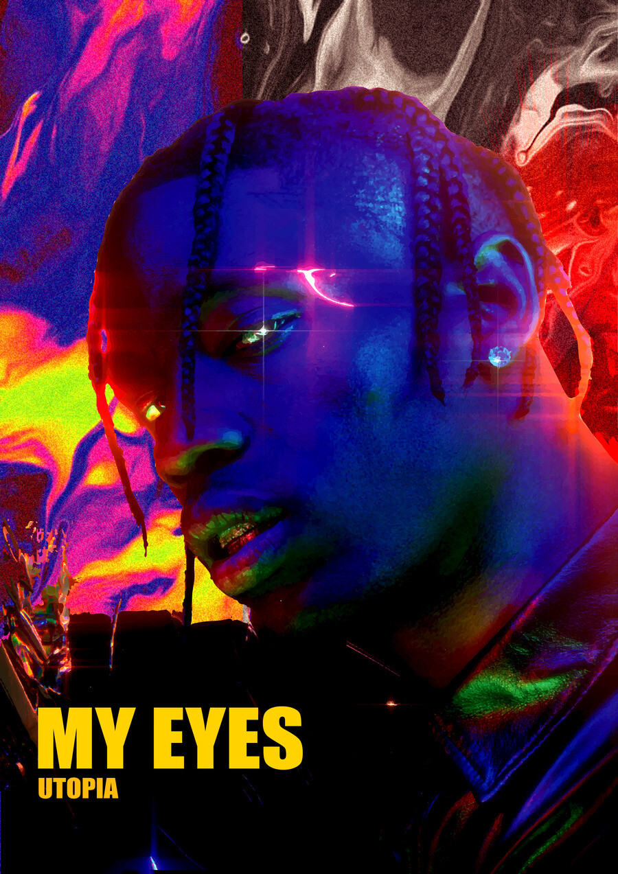 ArtStation - Travis Scott Album POSTER Edit