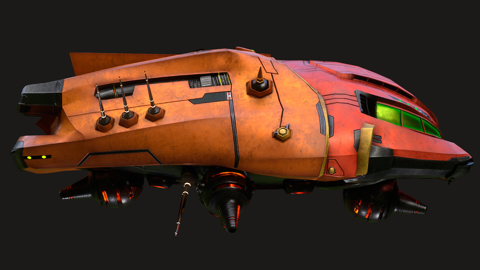 Kevin Espinal Barrera - Samus Gunship