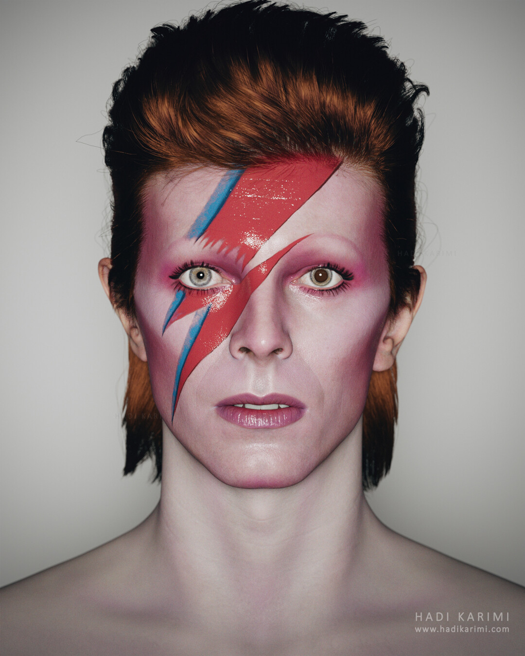 ArtStation - David Bowie - Aladdin Sane