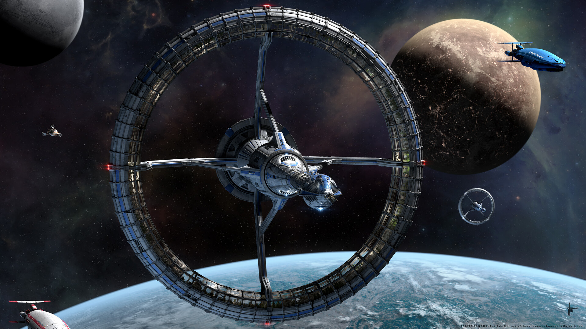 Robert Bonchune - Battlestar Galactica