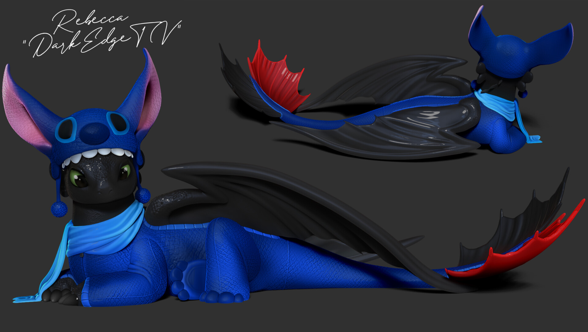 Stitch Dragon Toothless