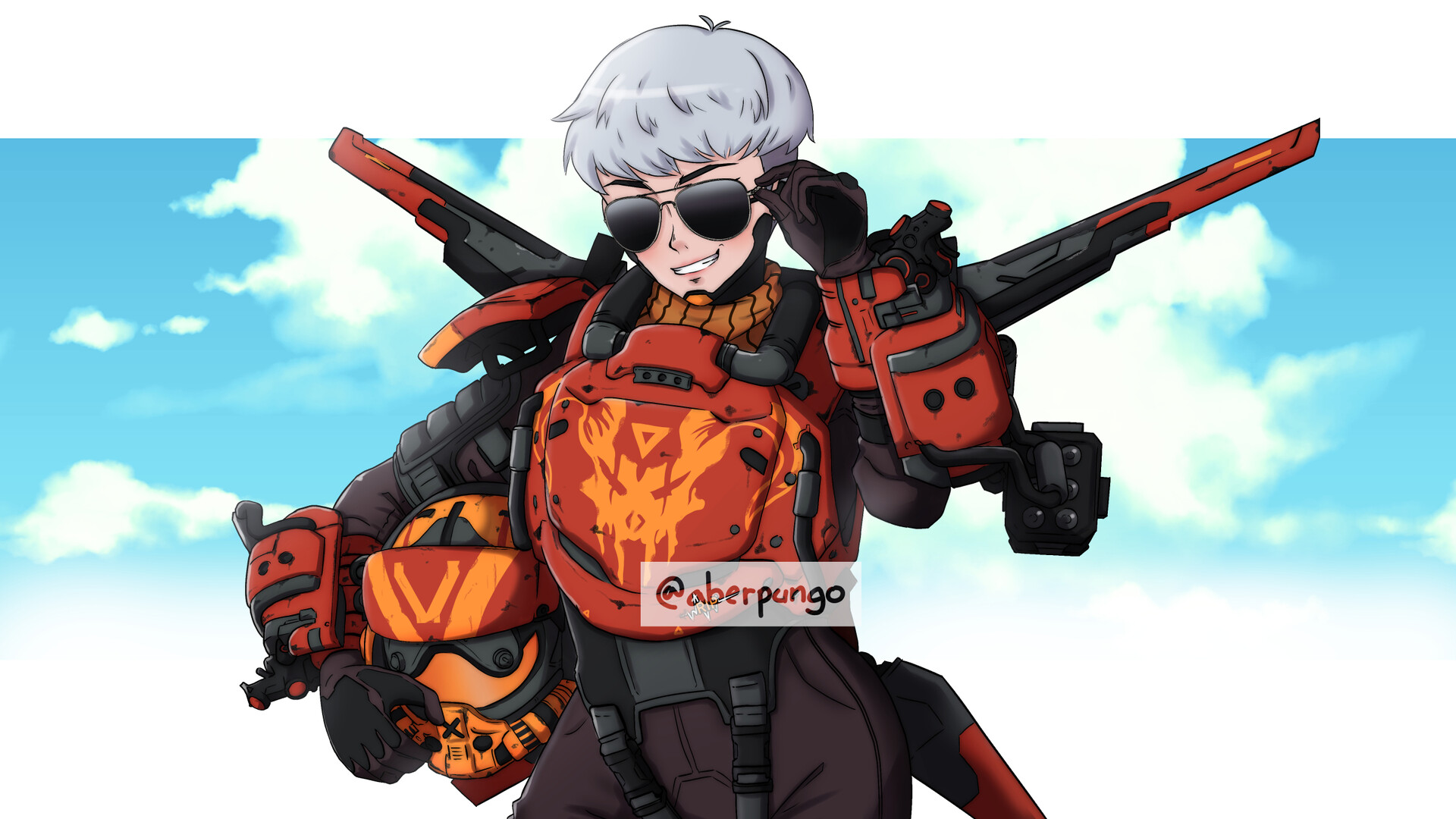 ArtStation - Valkryrie - Apex Legends