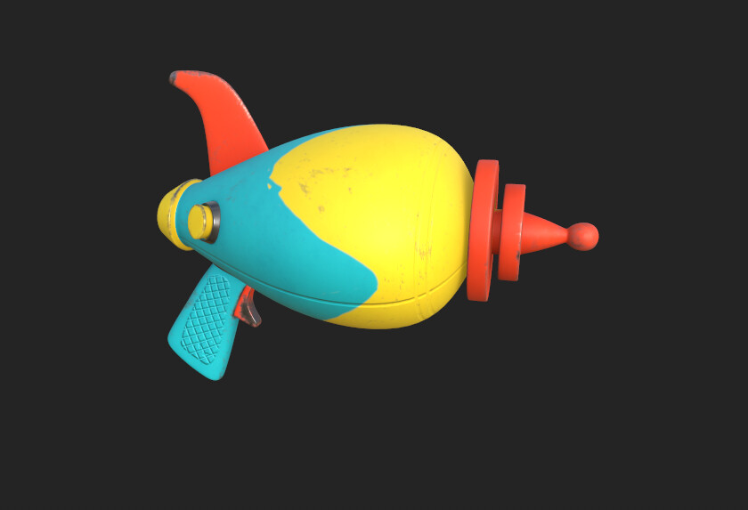 ArtStation - Alien Laser Gun