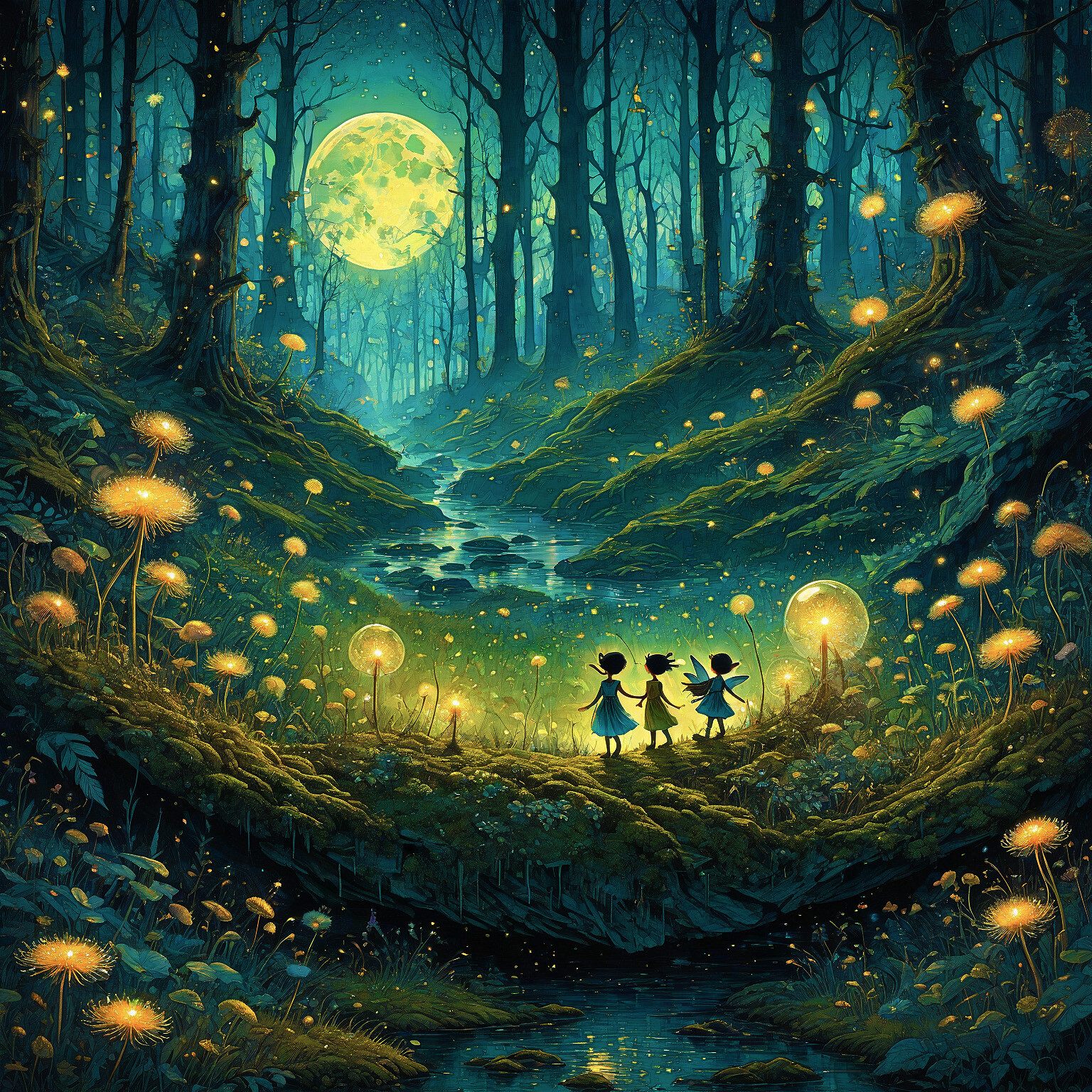 ArtStation - Forest view