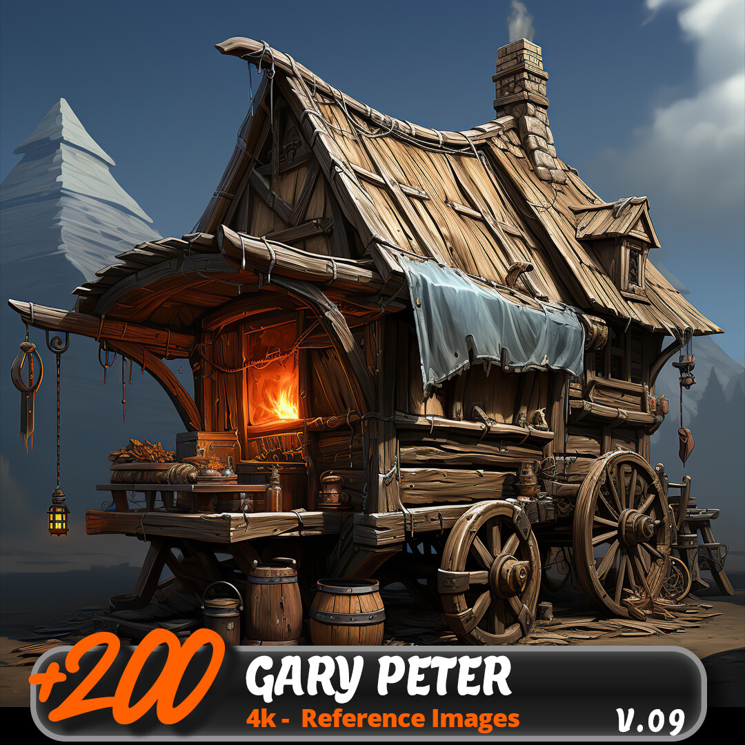 ArtStation - GARY PETER VOL. 09/ 4K/ Reference Image