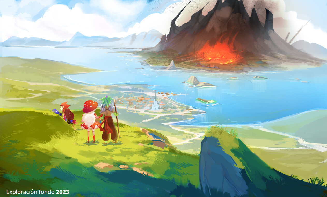 ArtStation - PERSONAL PROJECT backgrounds - LIFE