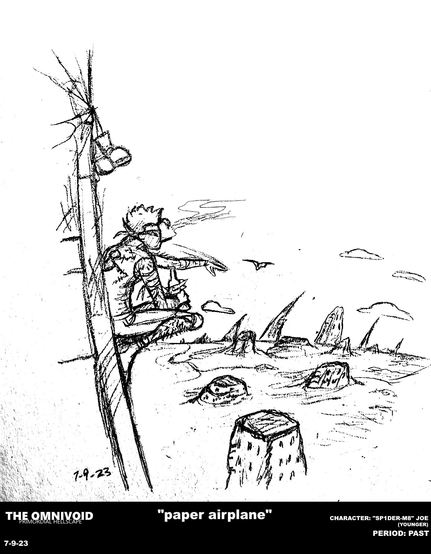 ArtStation - Paper Airplane (SP1DER-M8)