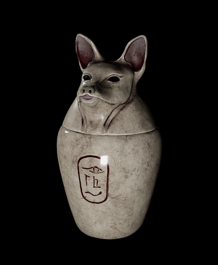 ArtStation - Canopic Jar