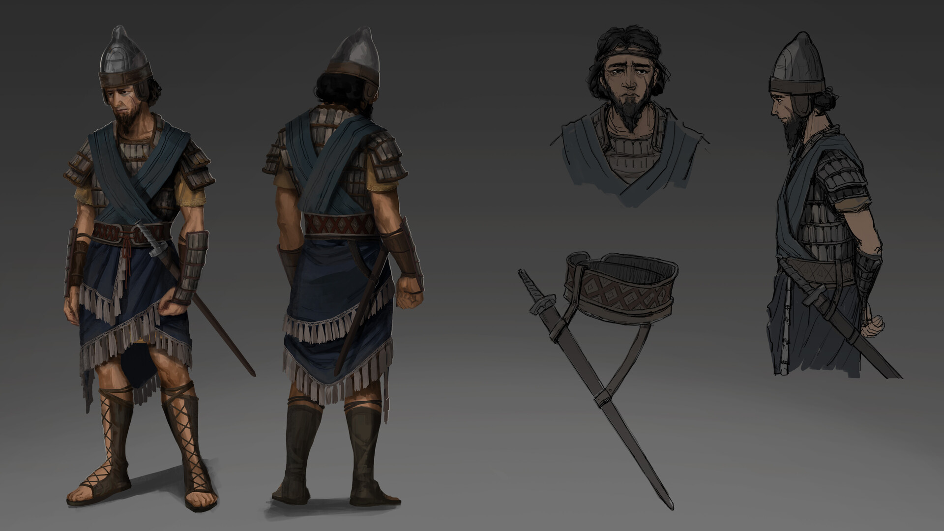 ArtStation - Assyrian Soldier