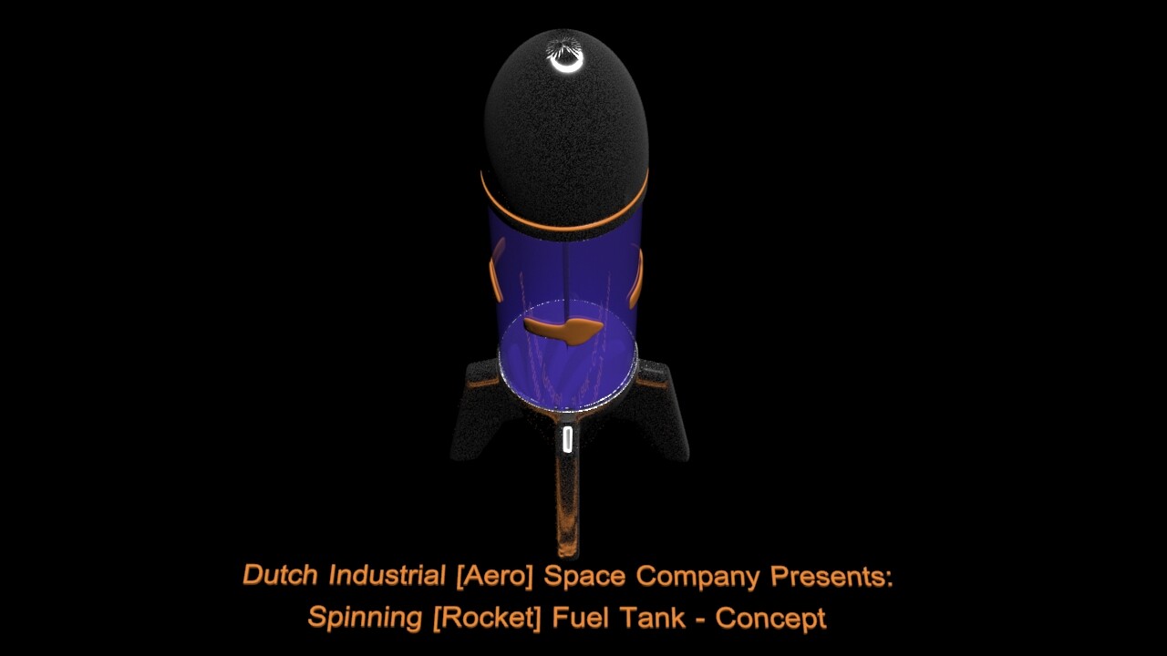 ArtStation - Dutch Industrial Space Company - Spinning [Rocket] Fuel ...