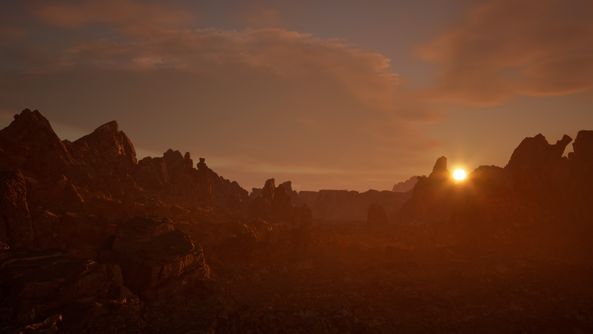 ArtStation - Rocky Planet.