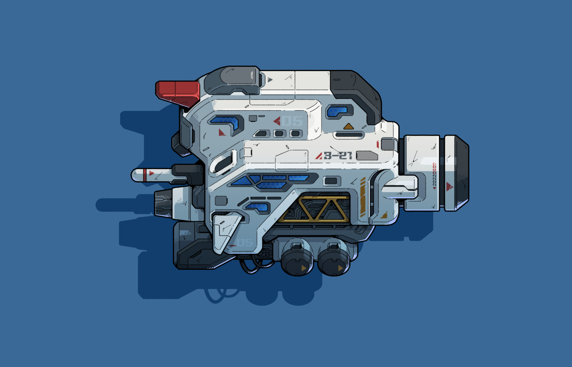 ArtStation - spaceship