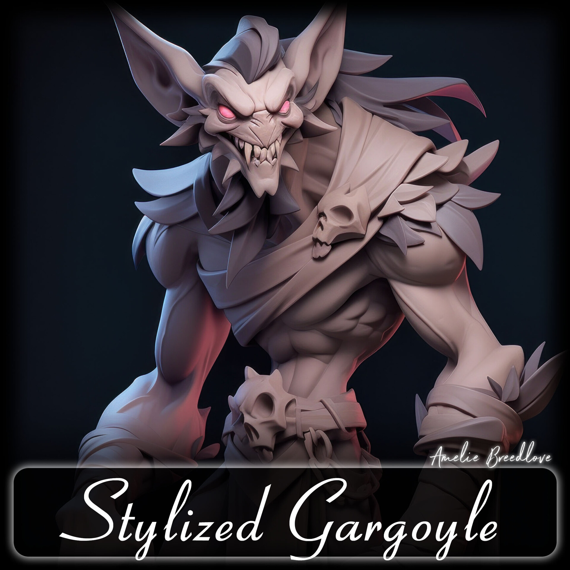 ArtStation - 300 Stylized Gargoyle Reference Pack | 4K | v.8