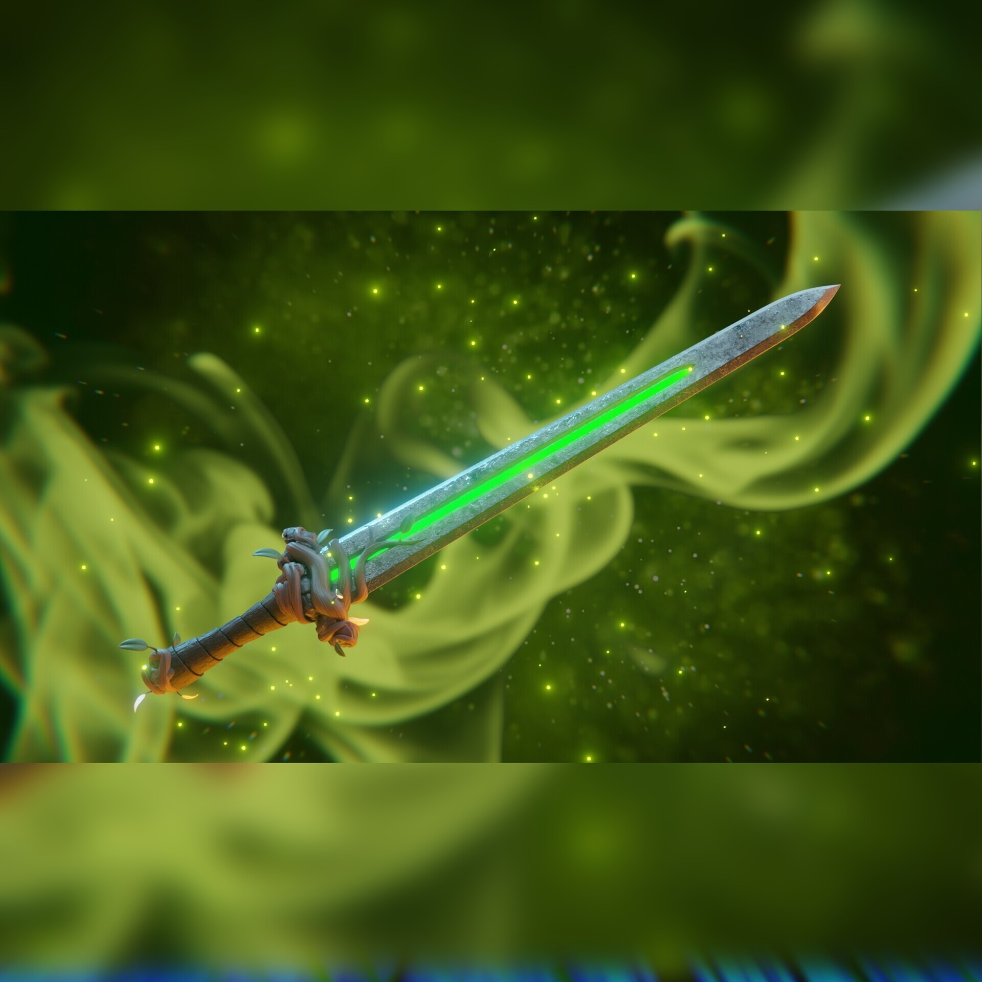 ArtStation - Forest Spirit's Sword