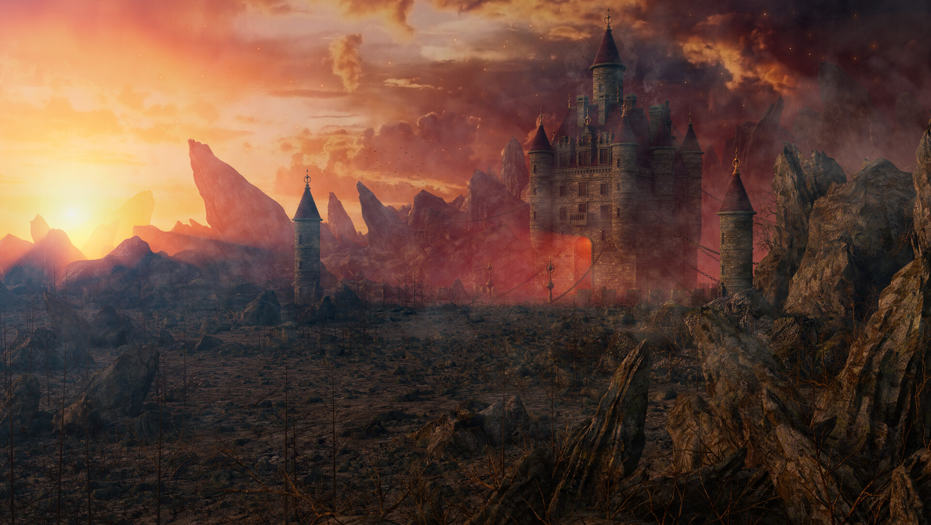 ArtStation - Jail Castle