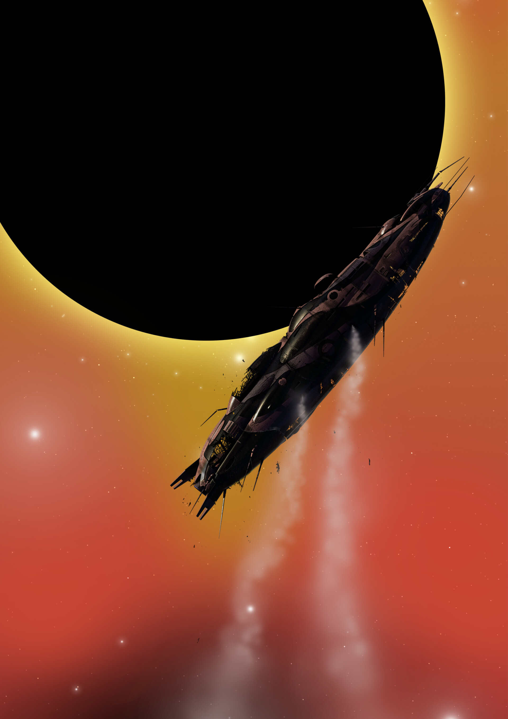 ArtStation - Spacewreck Kapetyn 23