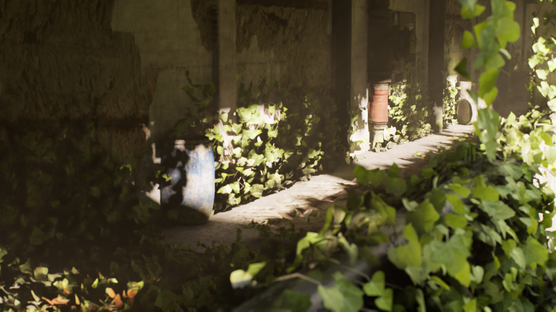 ArtStation - Old Grey Structure Building