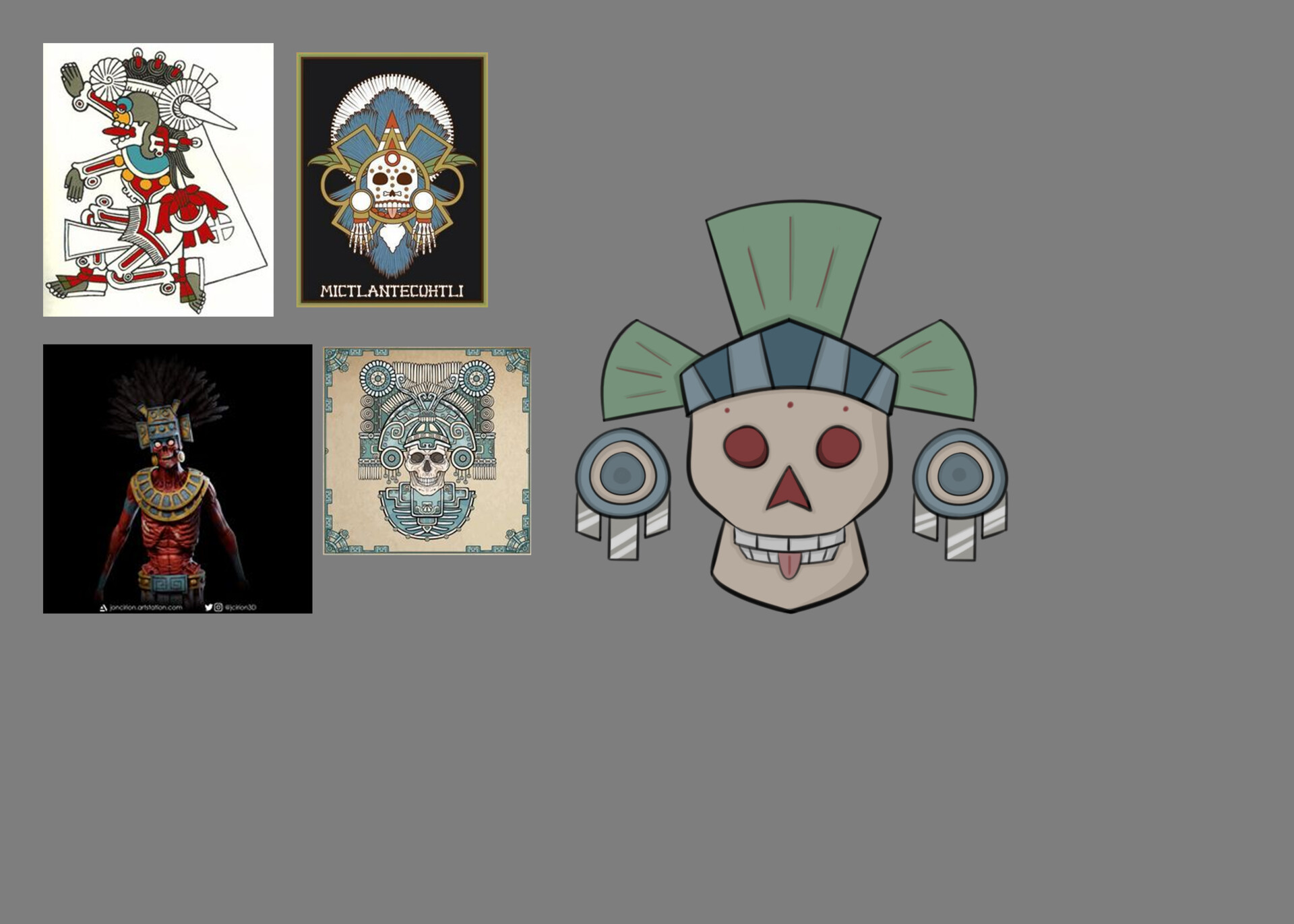 ArtStation - Aztec Gods