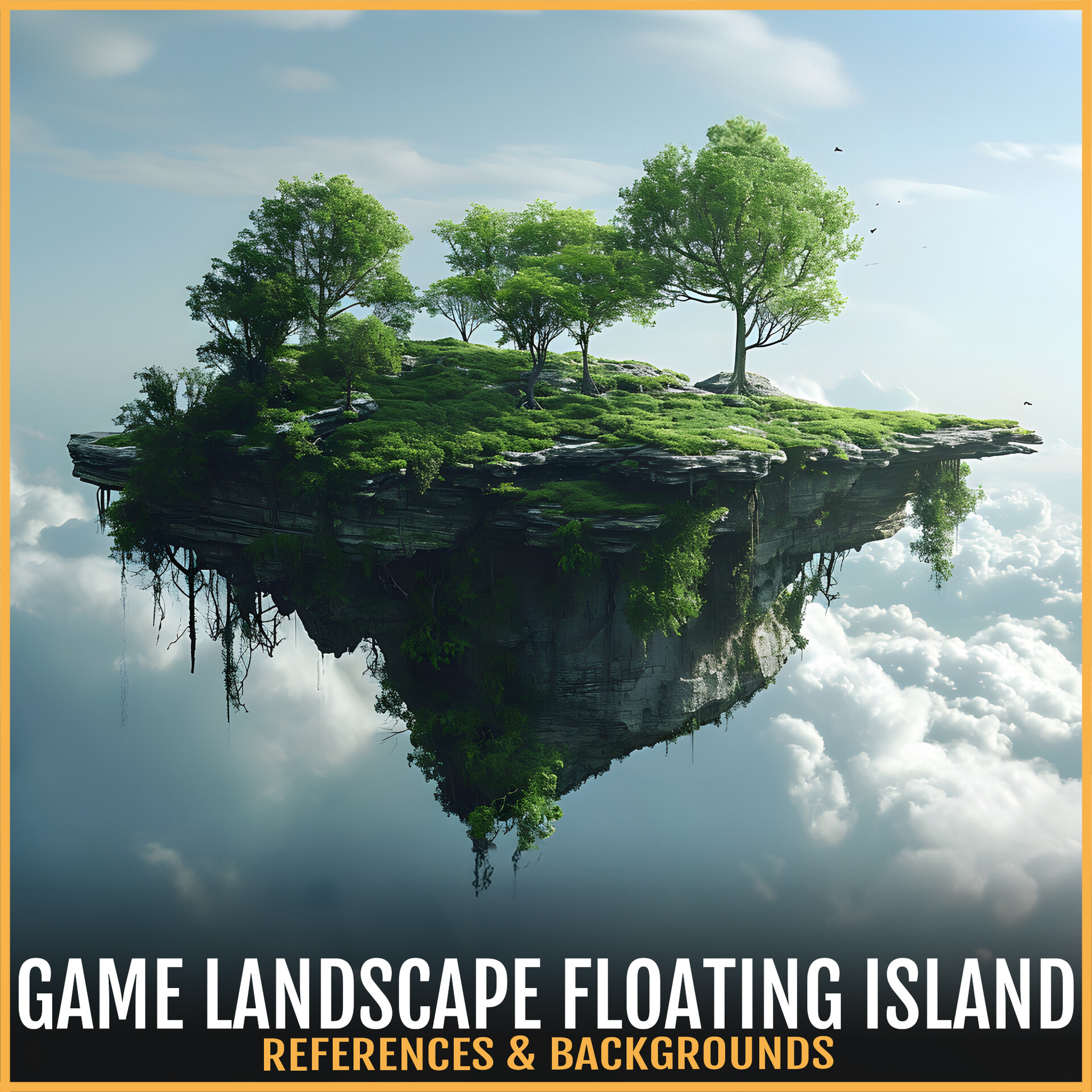 ArtStation - 202 Game Landscape Floating Island Images