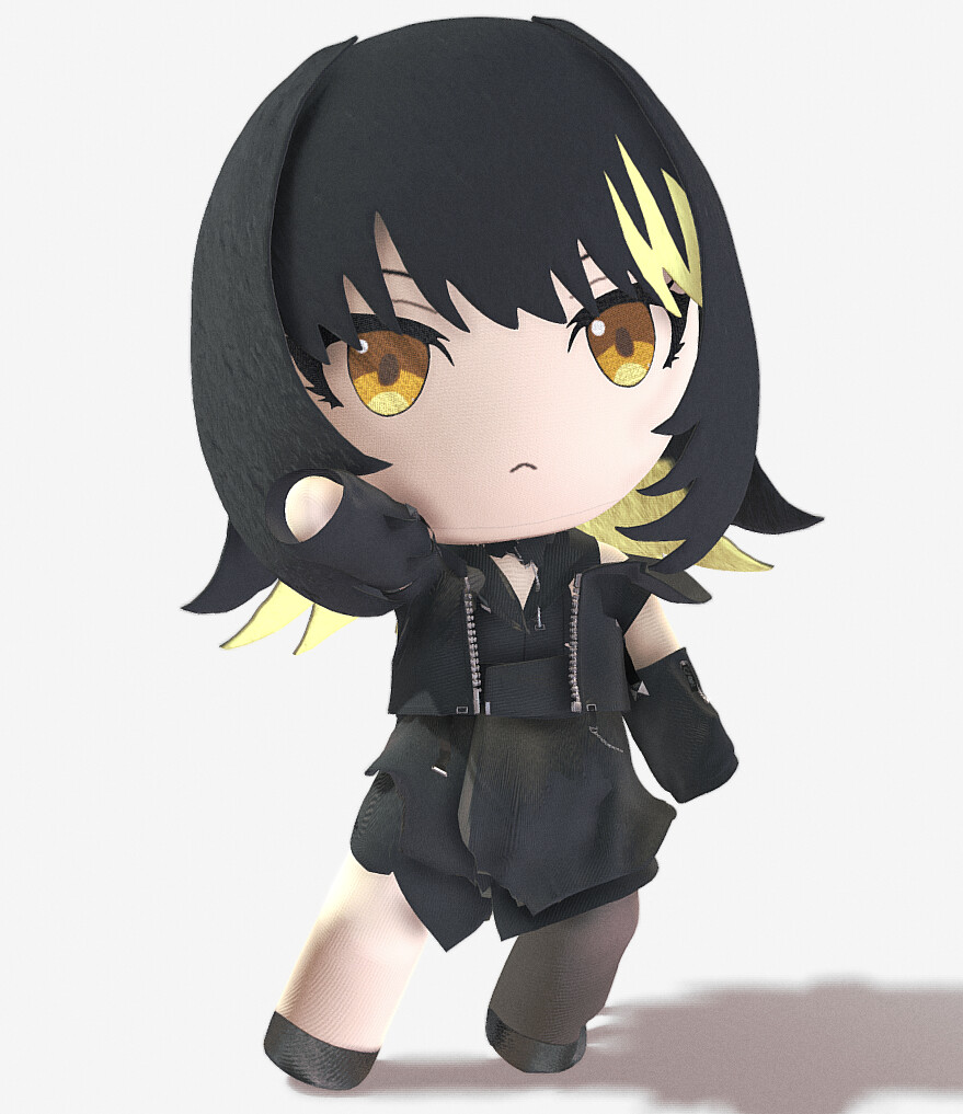 ArtStation - Ikaruga Luca plush