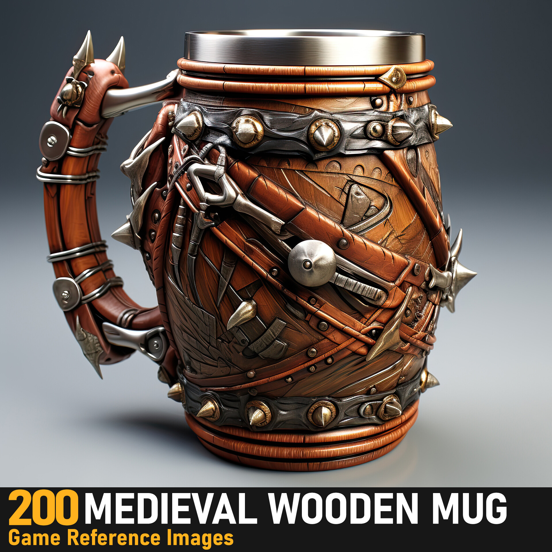 ArtStation - Medieval Mugs|4K Reference Images