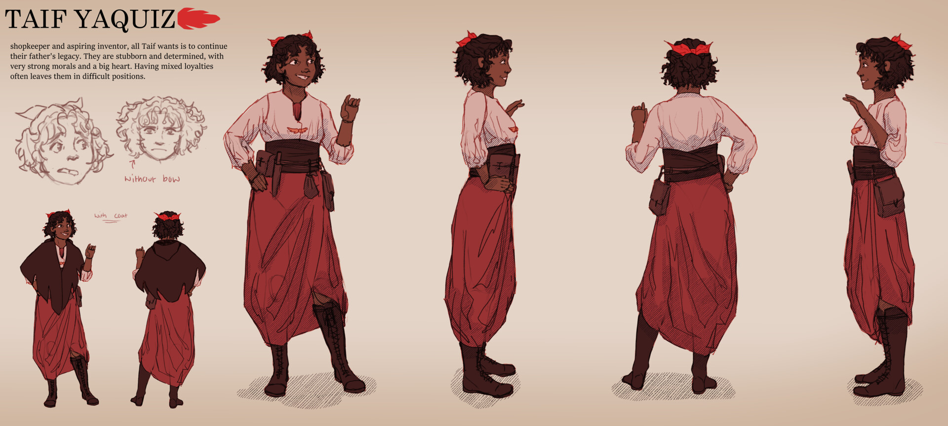 ArtStation - The Inventor- Character Design