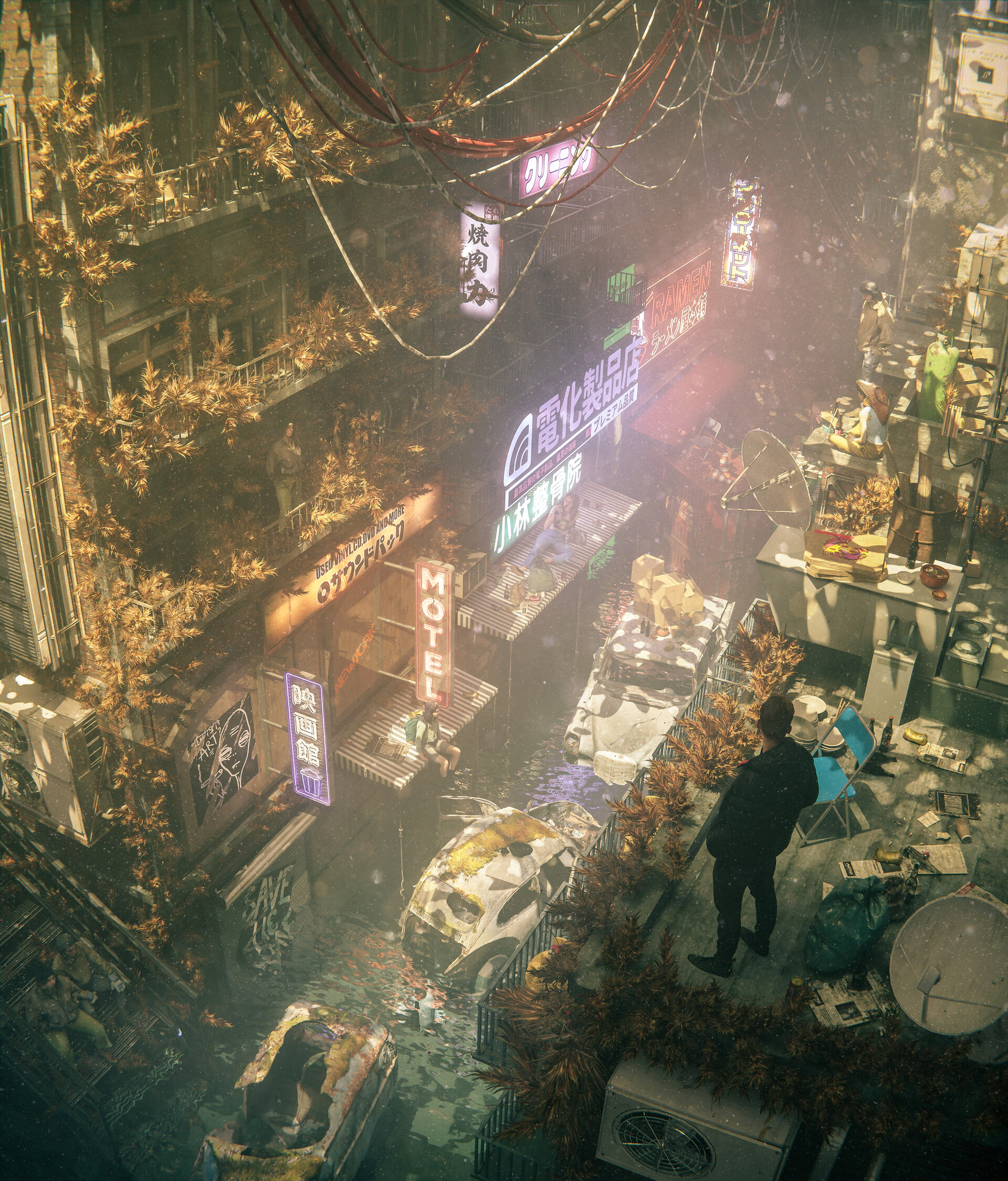 ArtStation - Forgotten Alley ft. Opran_Studio