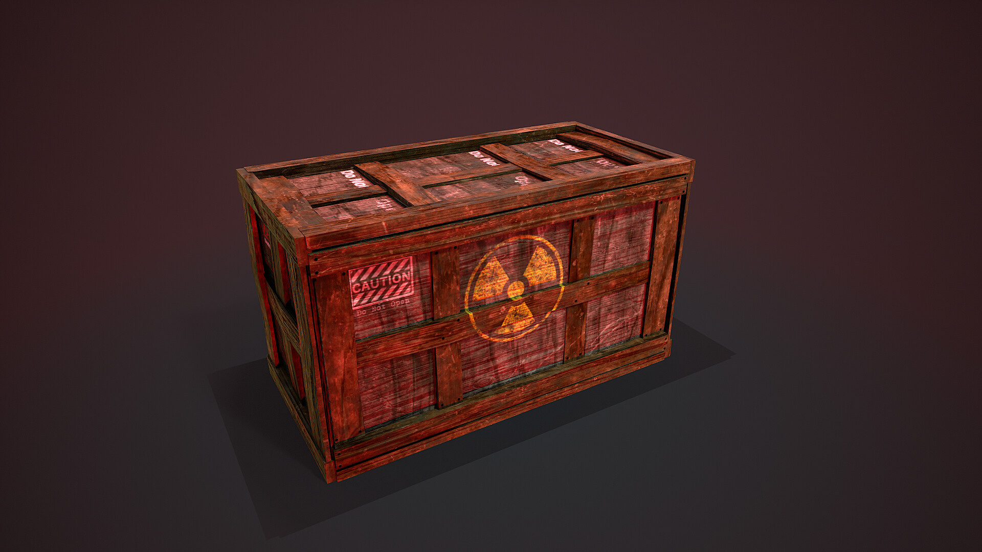 ArtStation - Wooden Crate