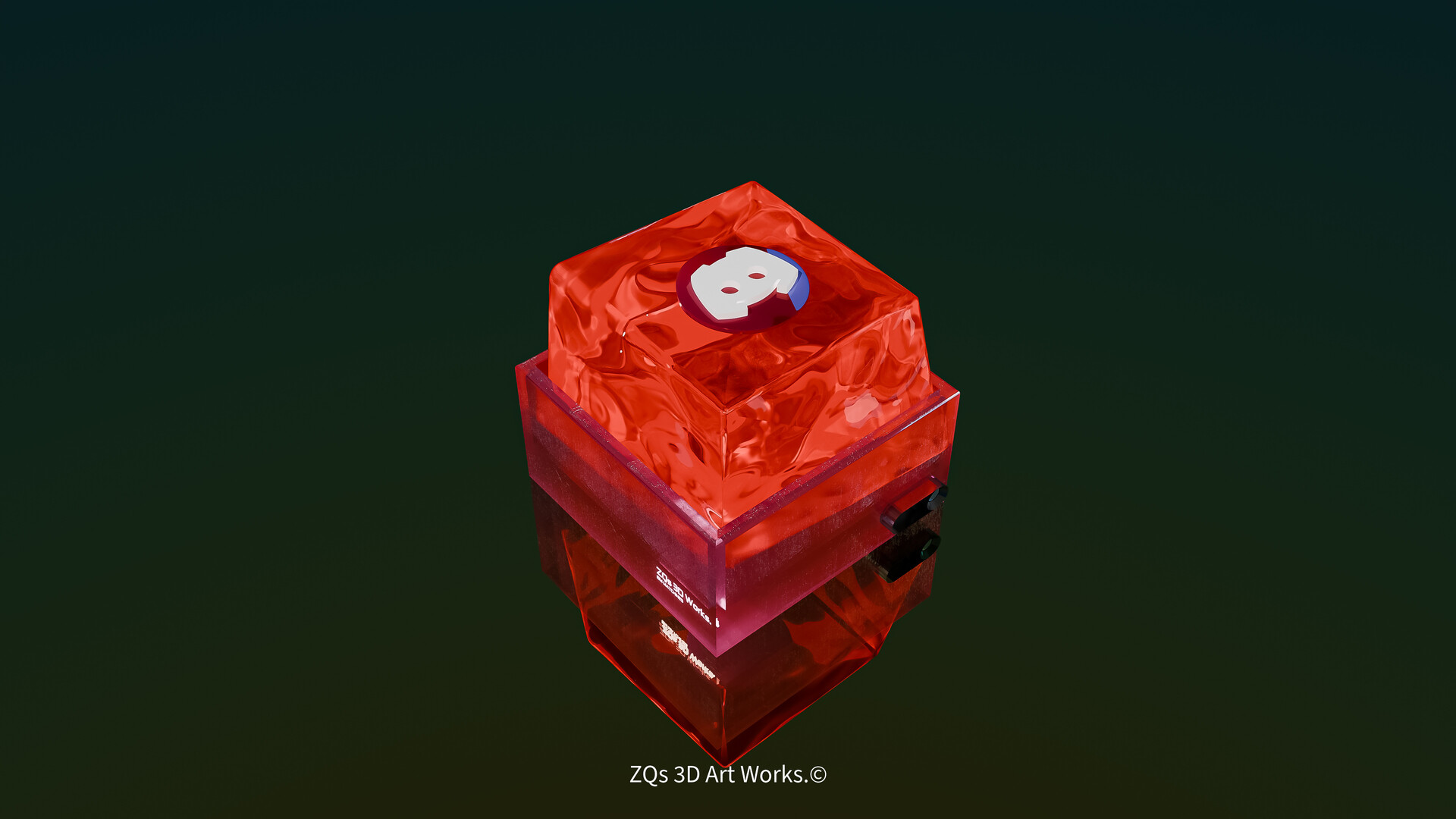 ArtStation - Discord candy keyboard Button