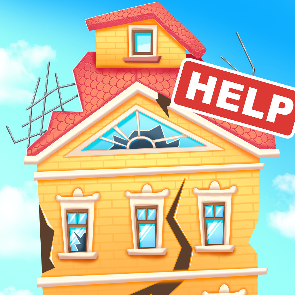 ArtStation - Earthquake House Construction