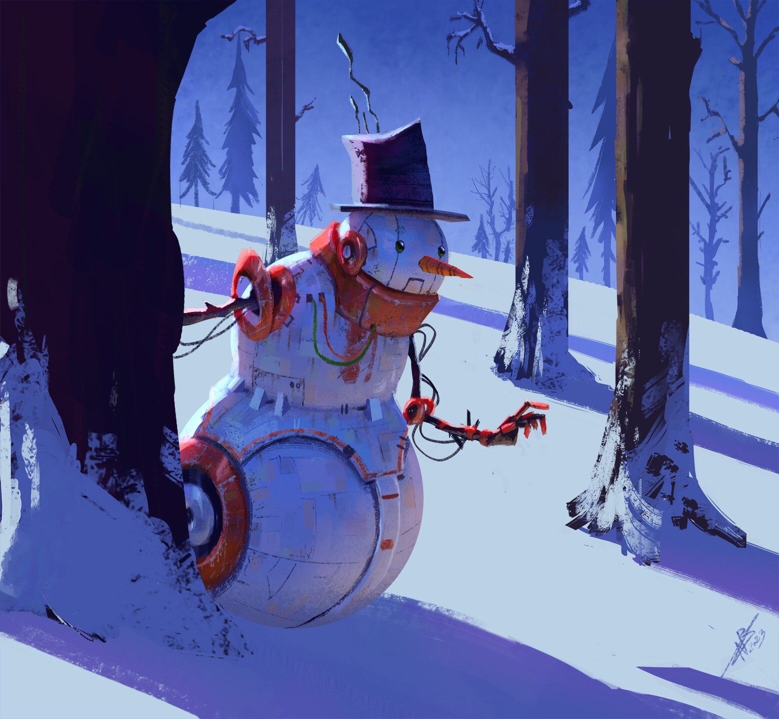 ArtStation - Snowbot
