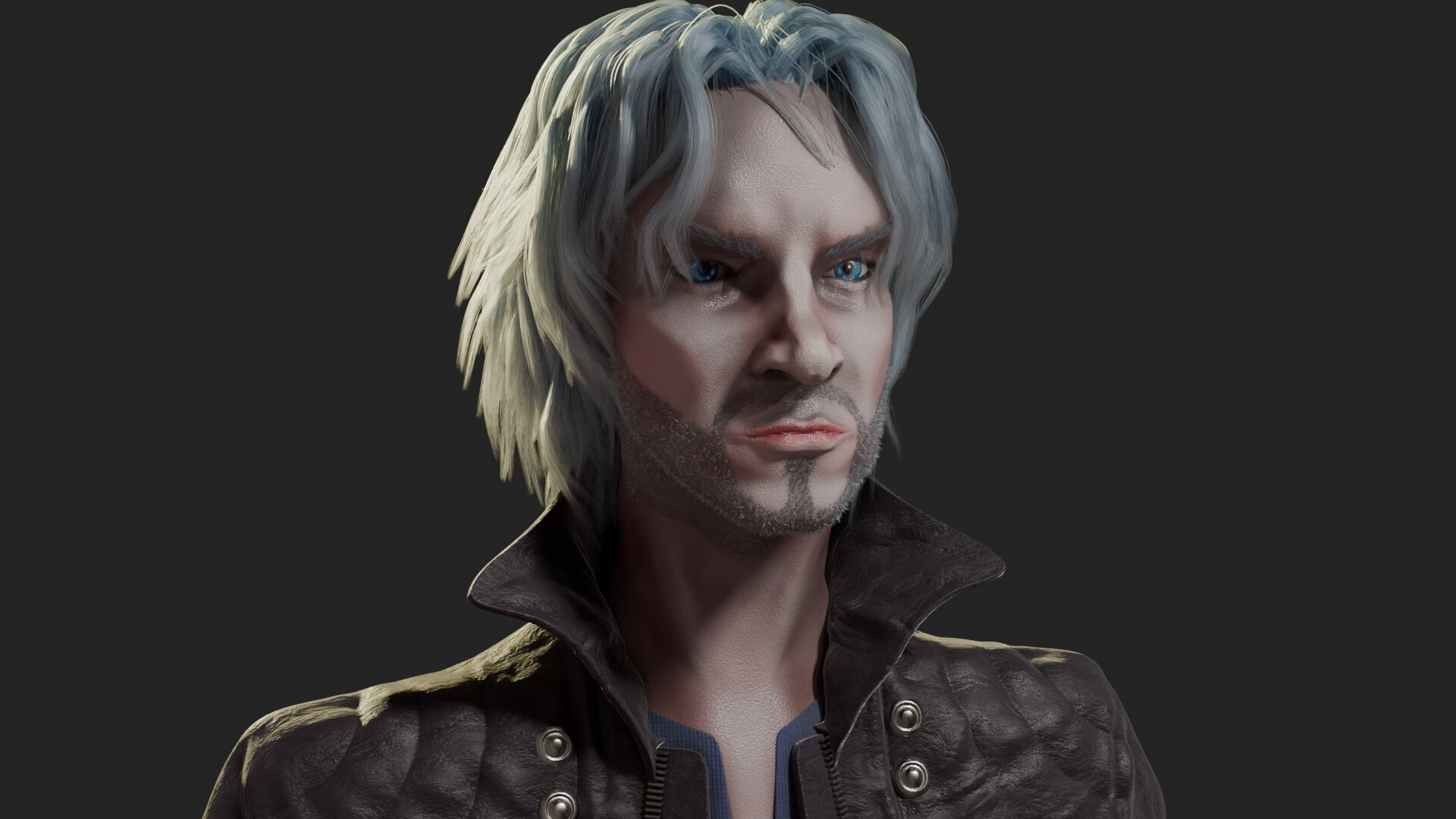 ArtStation - DMC5 Dante Portrait study