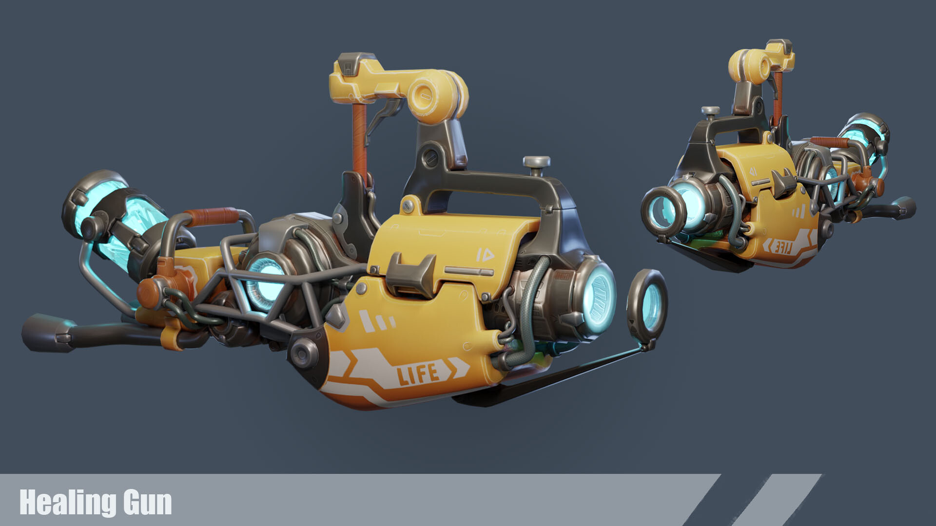 ArtStation - #Healing Gun WIP