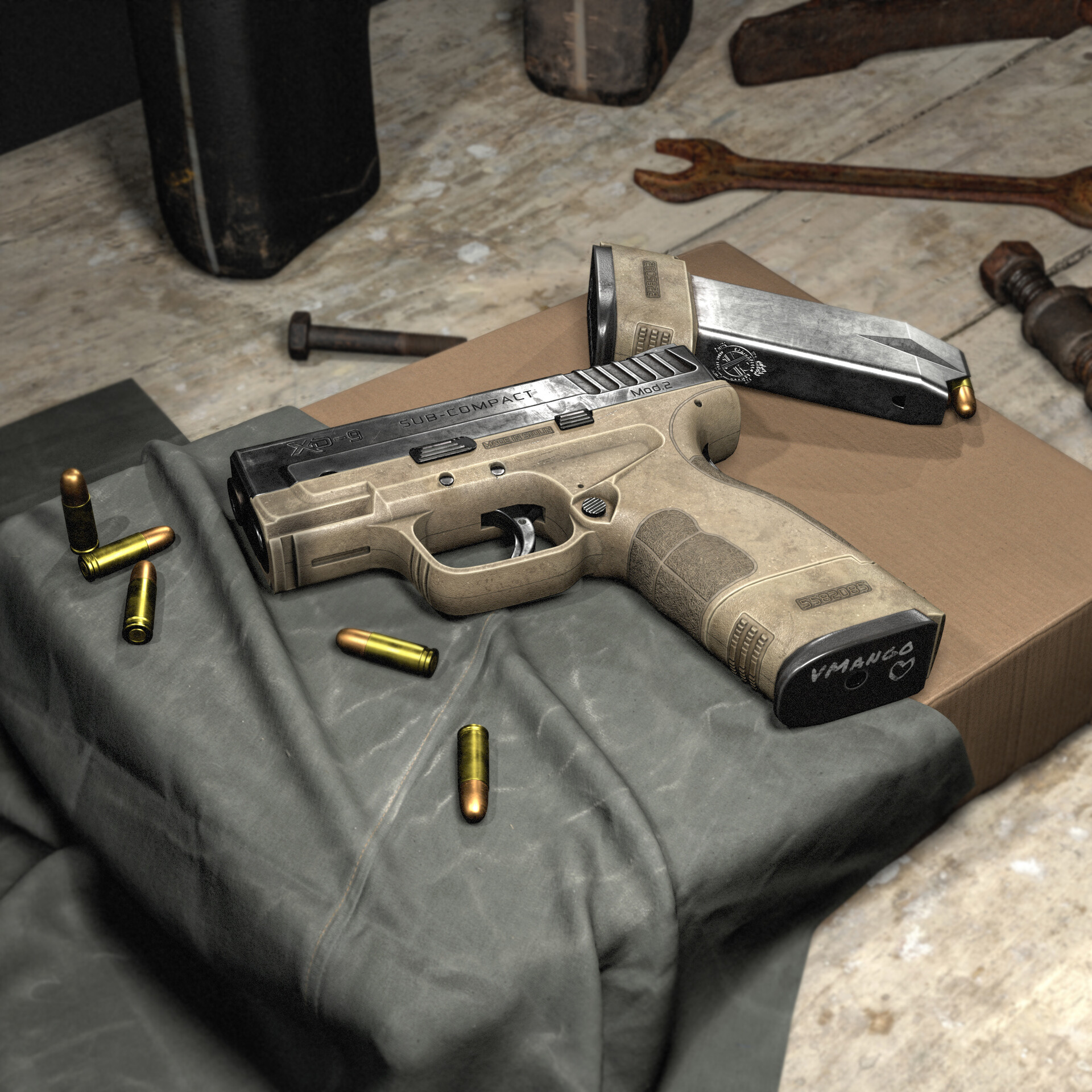 ArtStation - SPRINGFIELD XD9