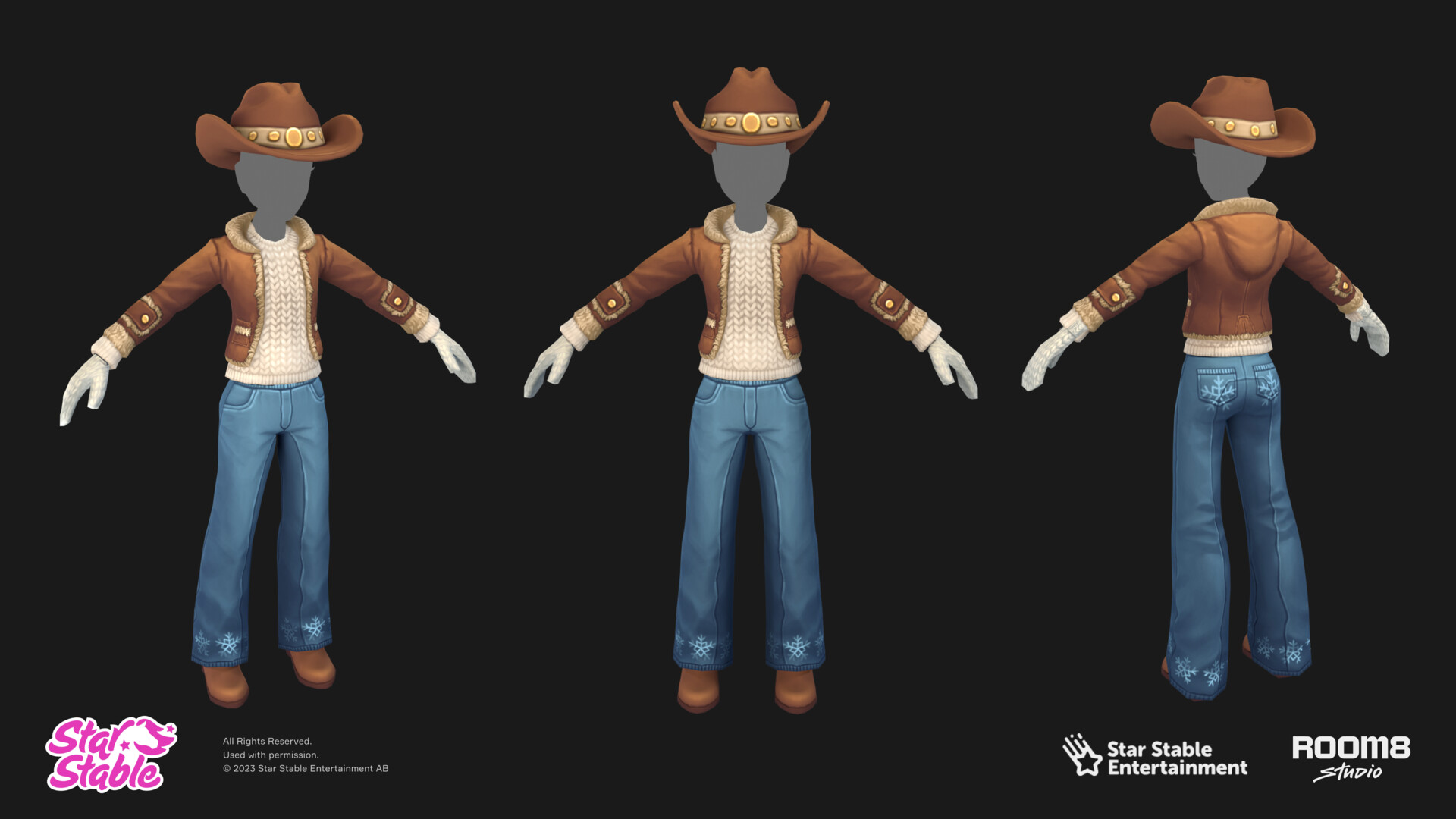 Room 8 Studio - Portfolio - 3D Stylized Characters (Star Stable Online)