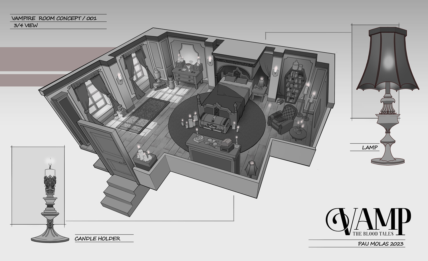 ArtStation - Vamp / The blood tales