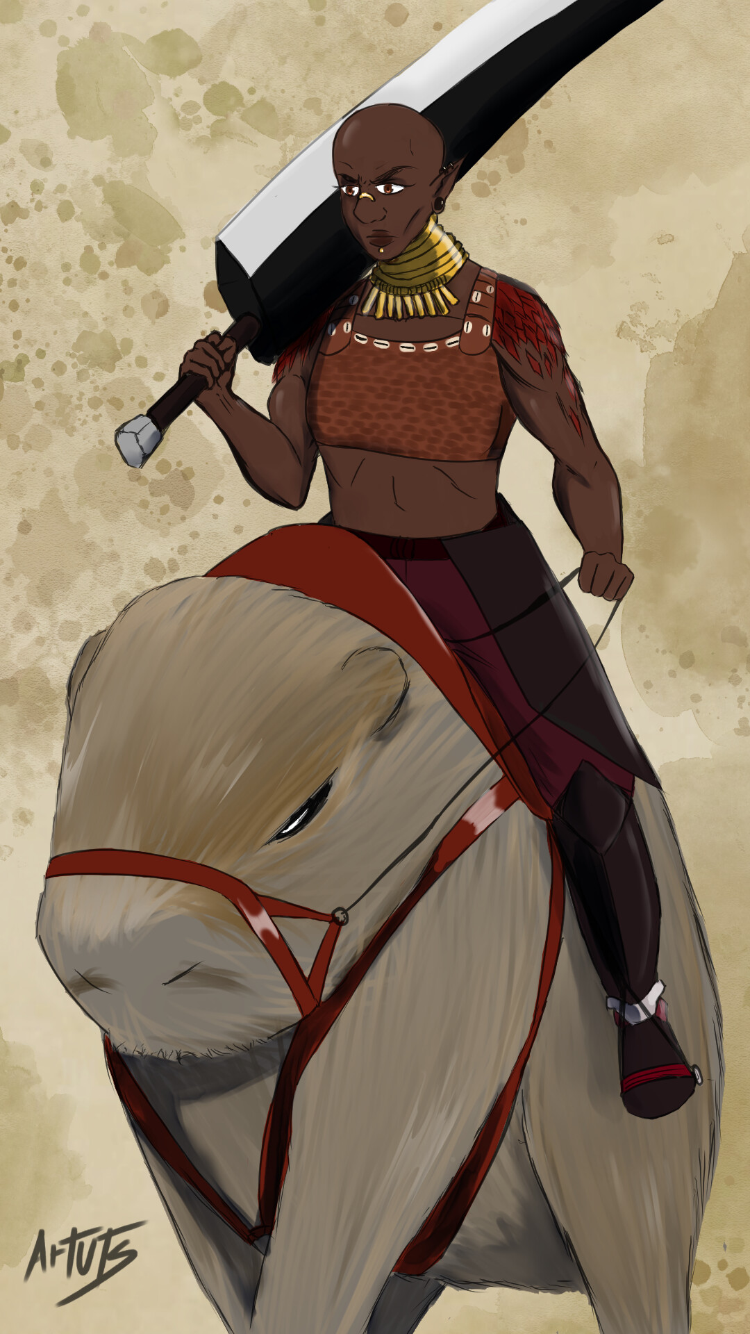 ArtStation - Raven - RPG Character