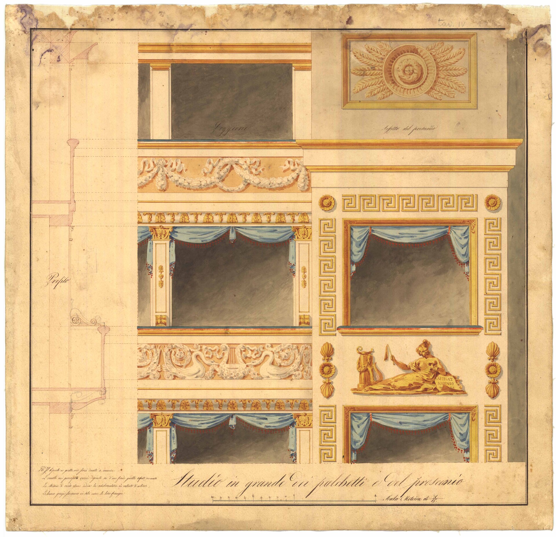 Marco Atzeri - reconstruction of an XIX century theater project in ...