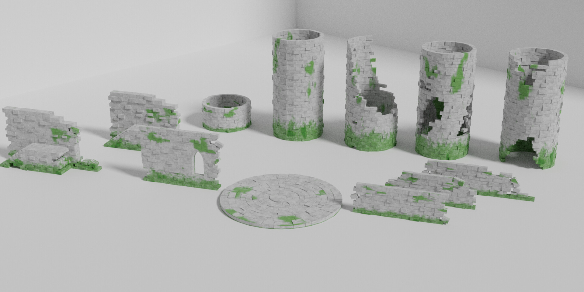 ArtStation - Ruins Set