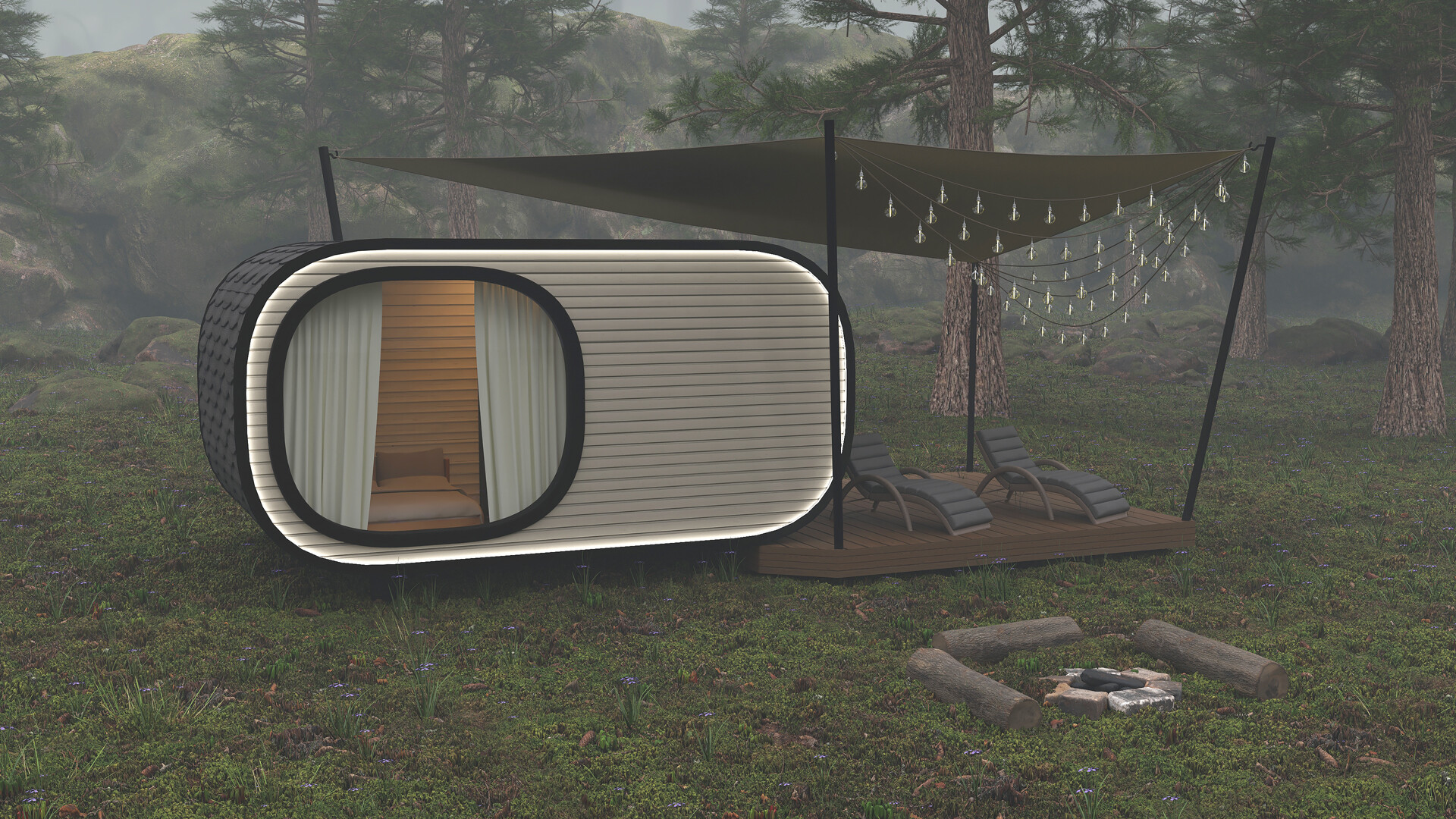 ArtStation - Eco Module Freedom 3D model