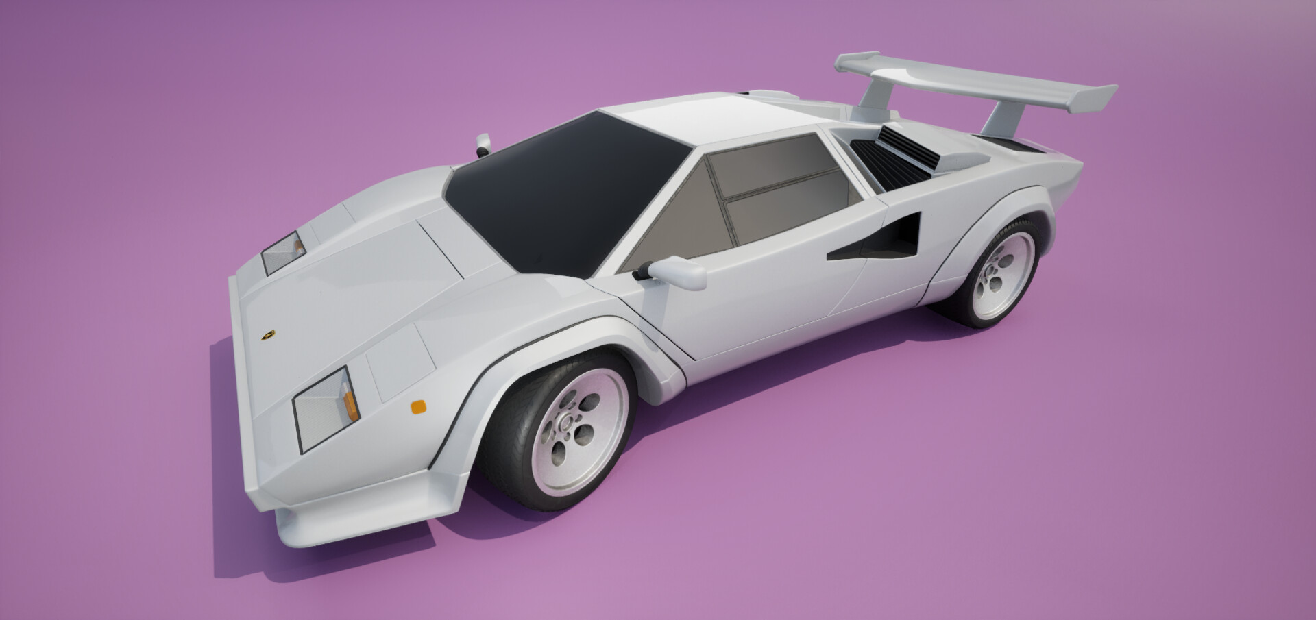 ArtStation - Lamborghini Countach