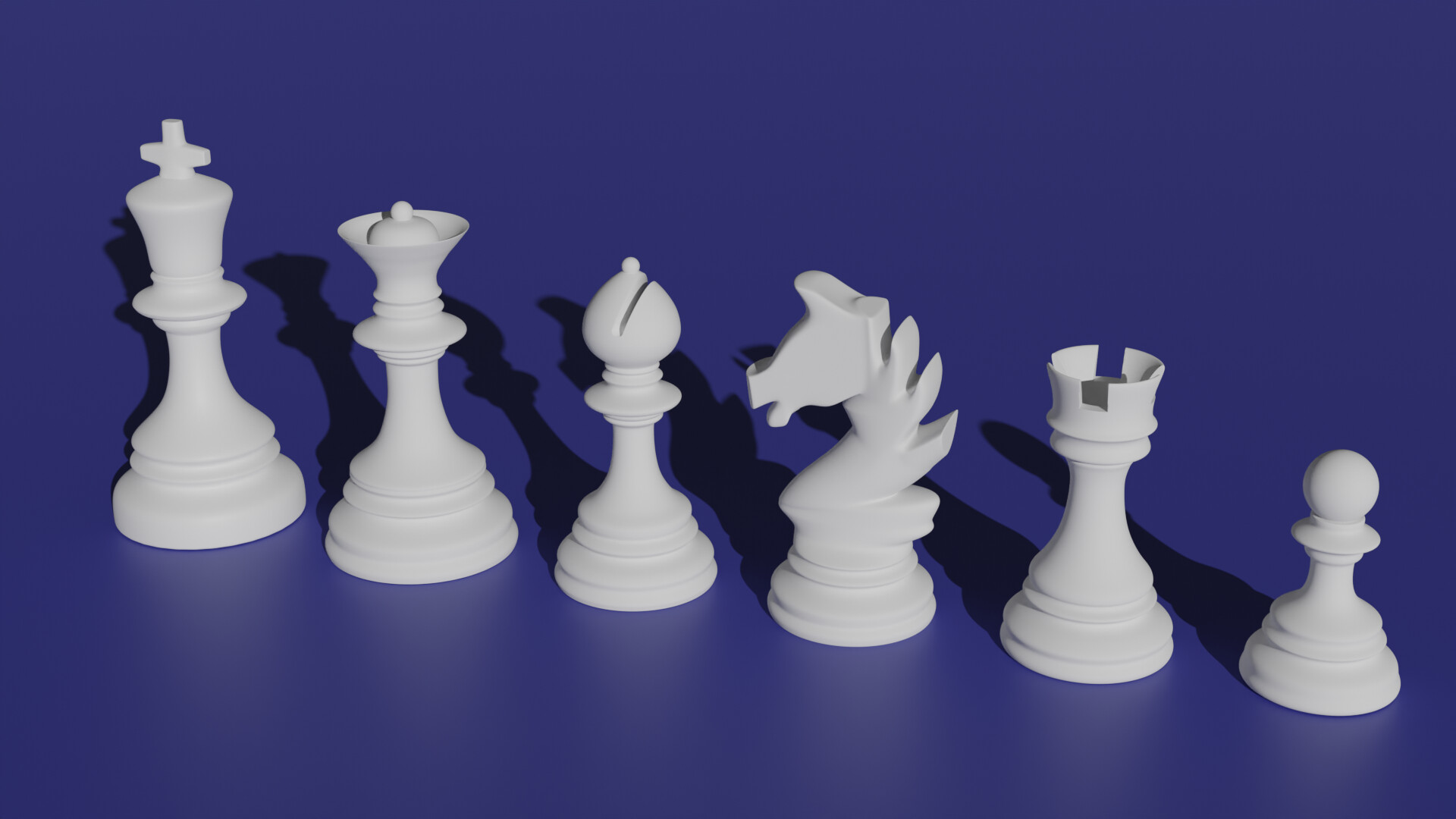 ArtStation - Chess Set