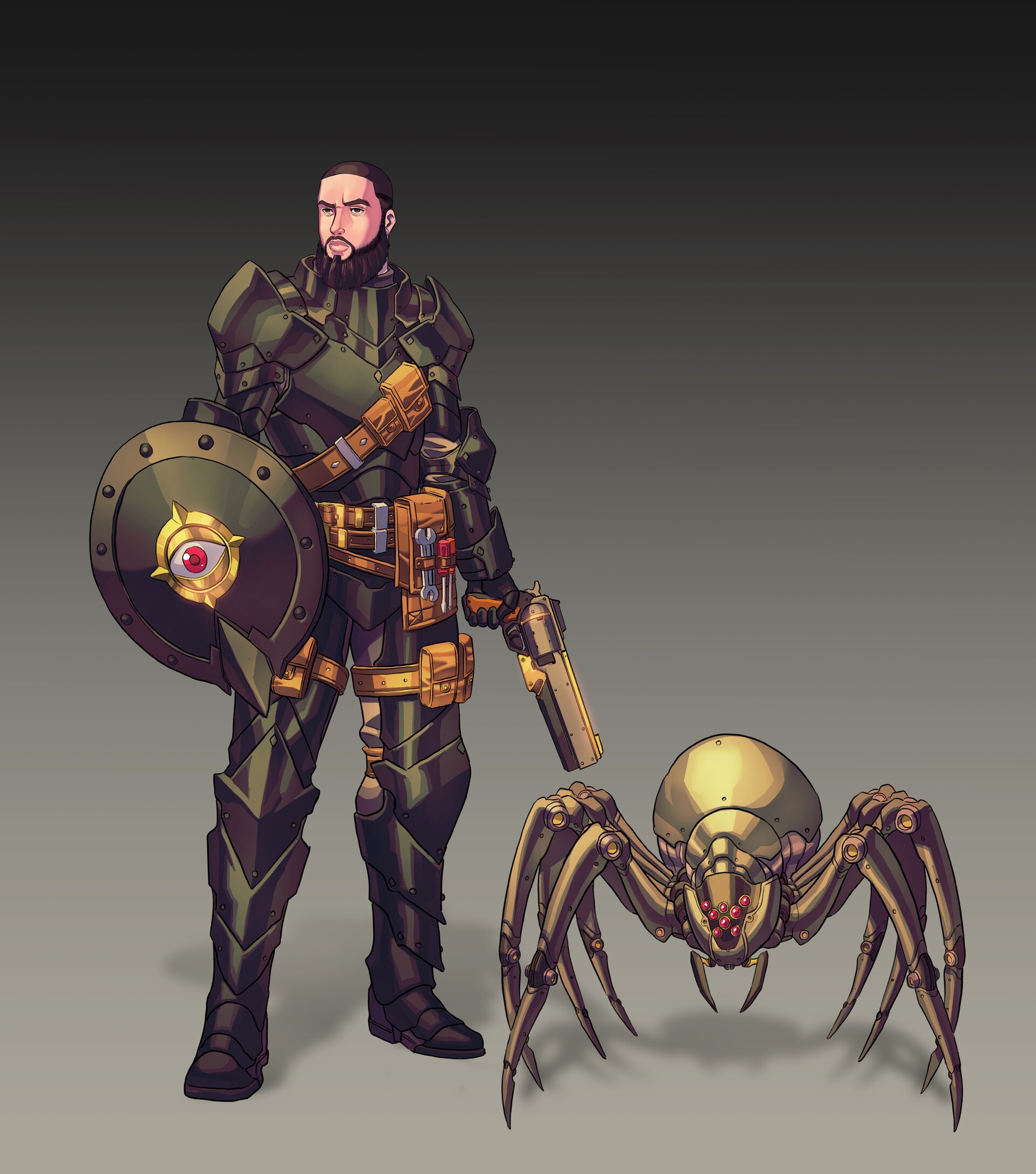 ArtStation - Knight Gunner