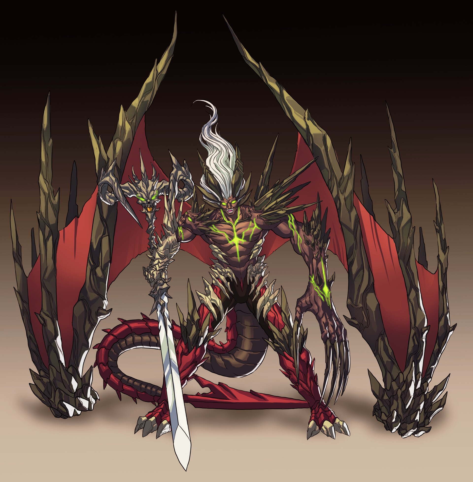 ArtStation - Dragon boss form 1