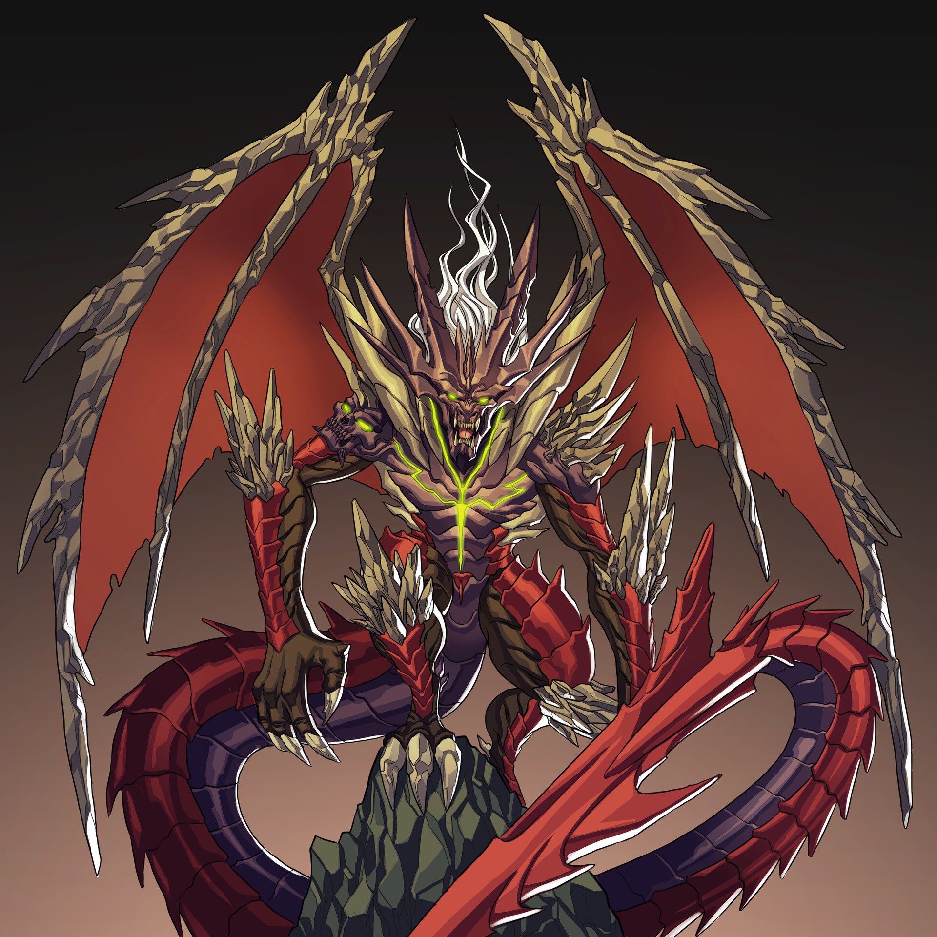 ArtStation - Dragon boss form 2