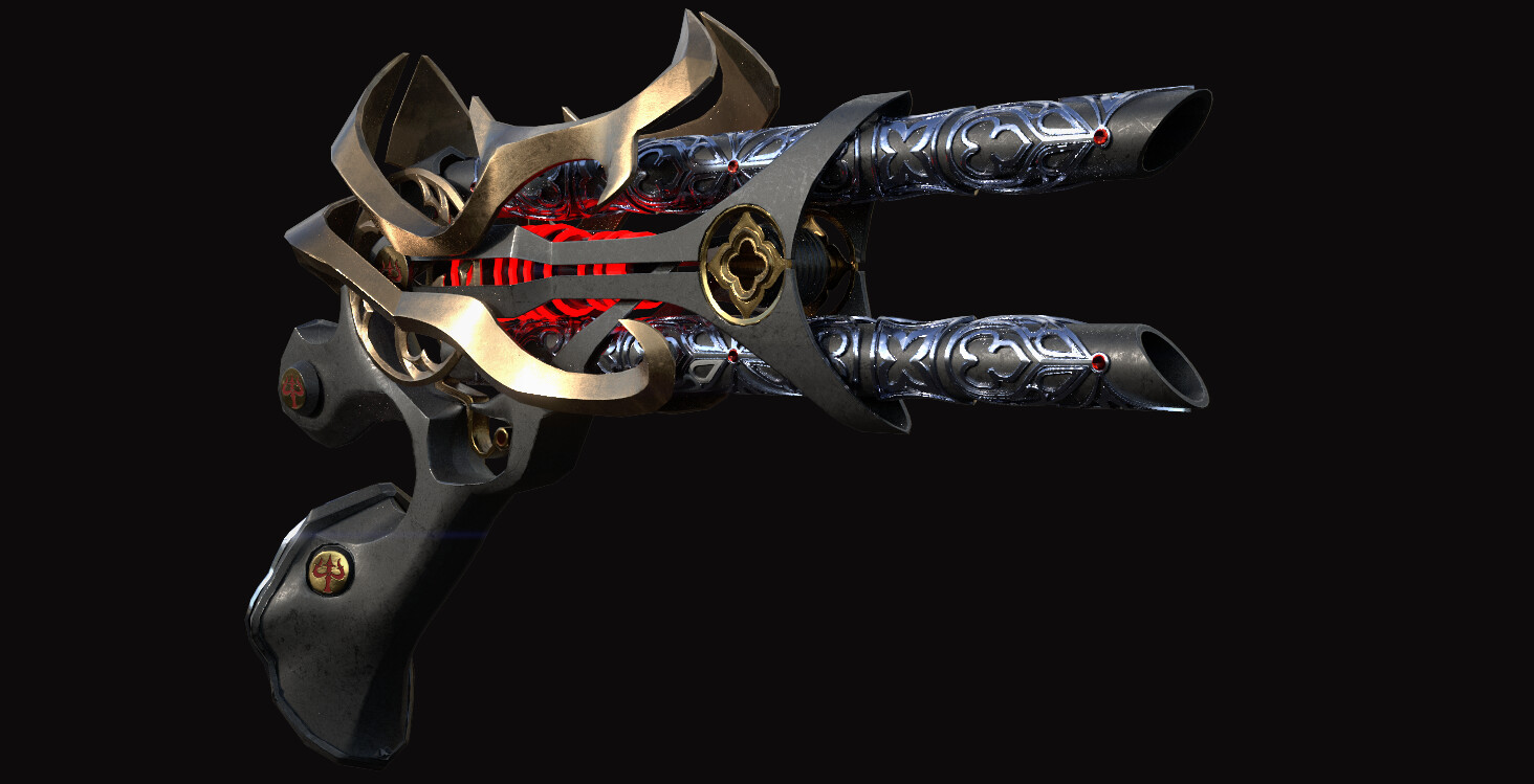 ArtStation - gun modeling practice