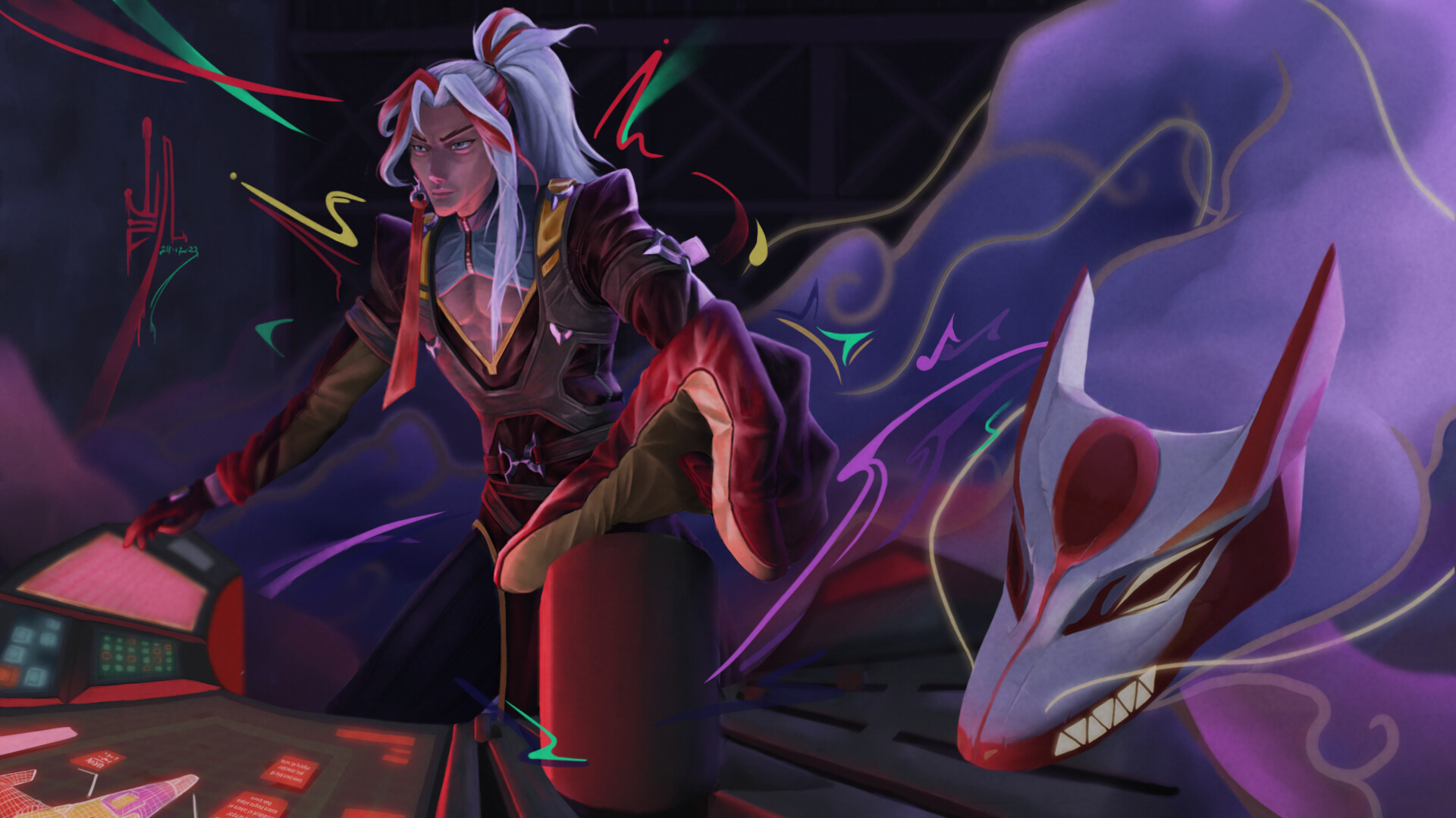 ArtStation - Heartsteel Yone Fanart