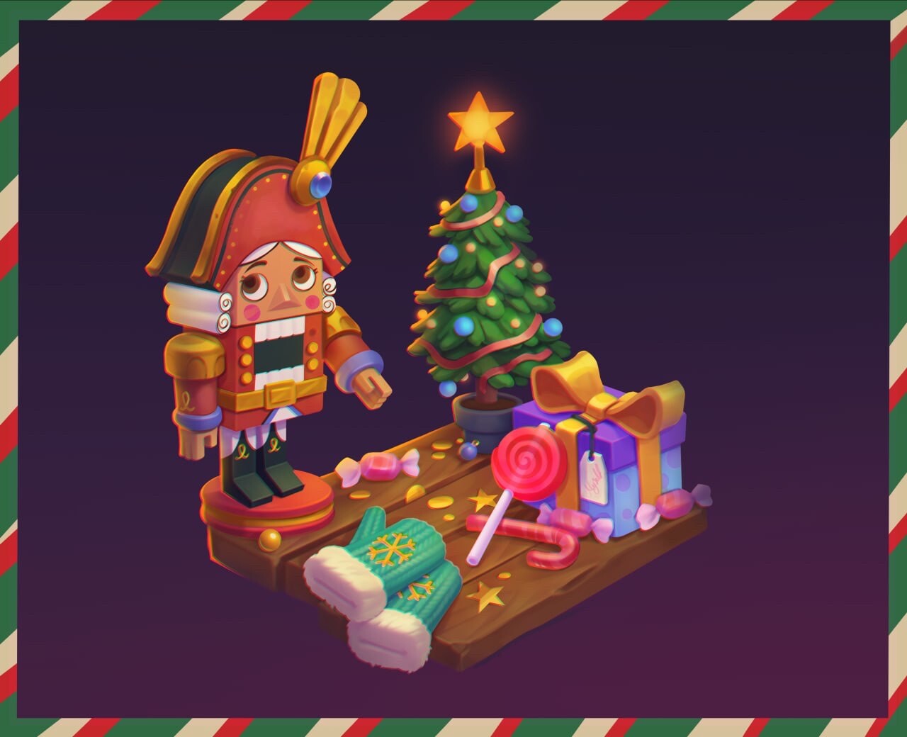 ArtStation - Nutcracker 2d art