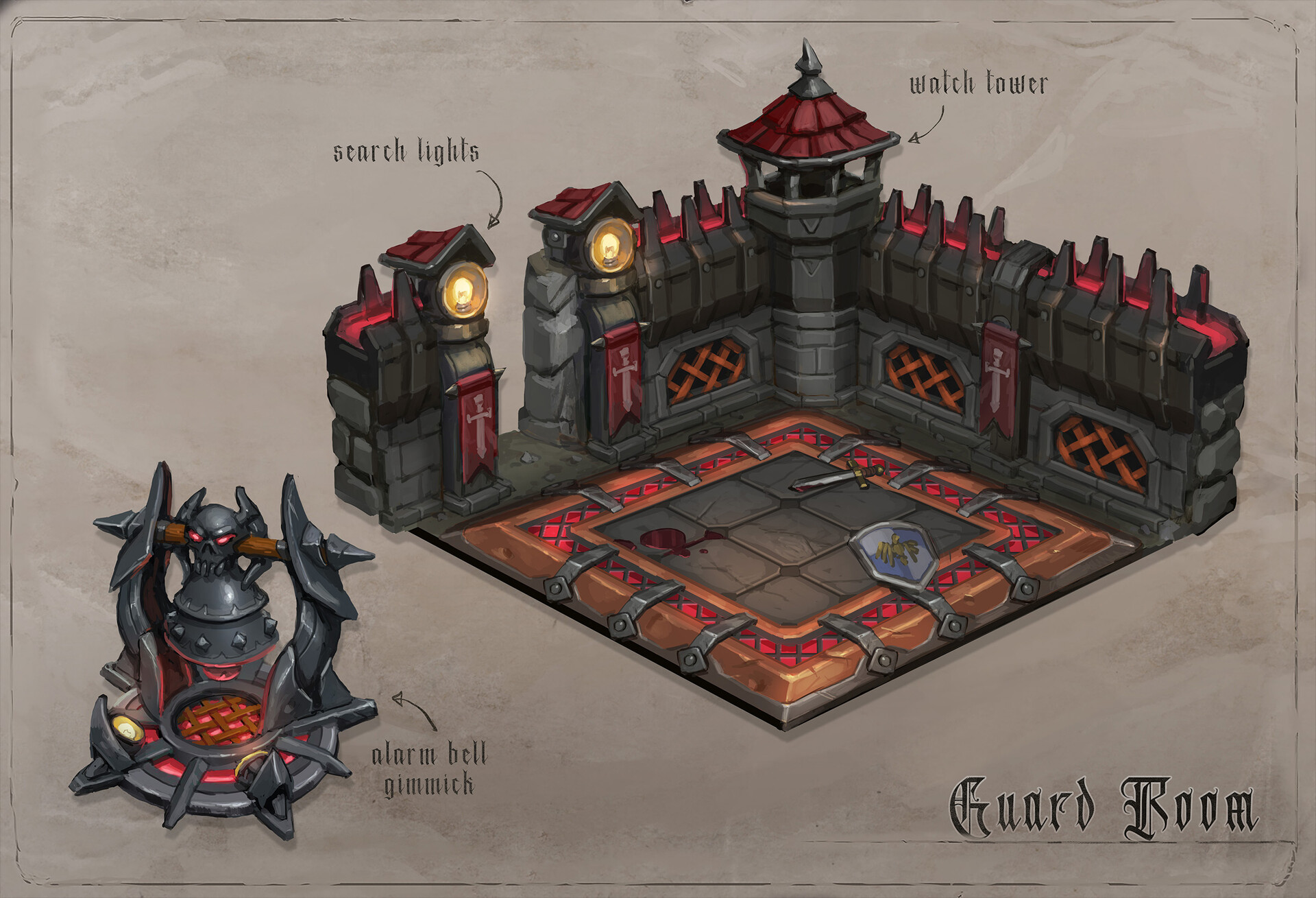 Tobias Frank - Dungeons 4 - Neutral Rooms